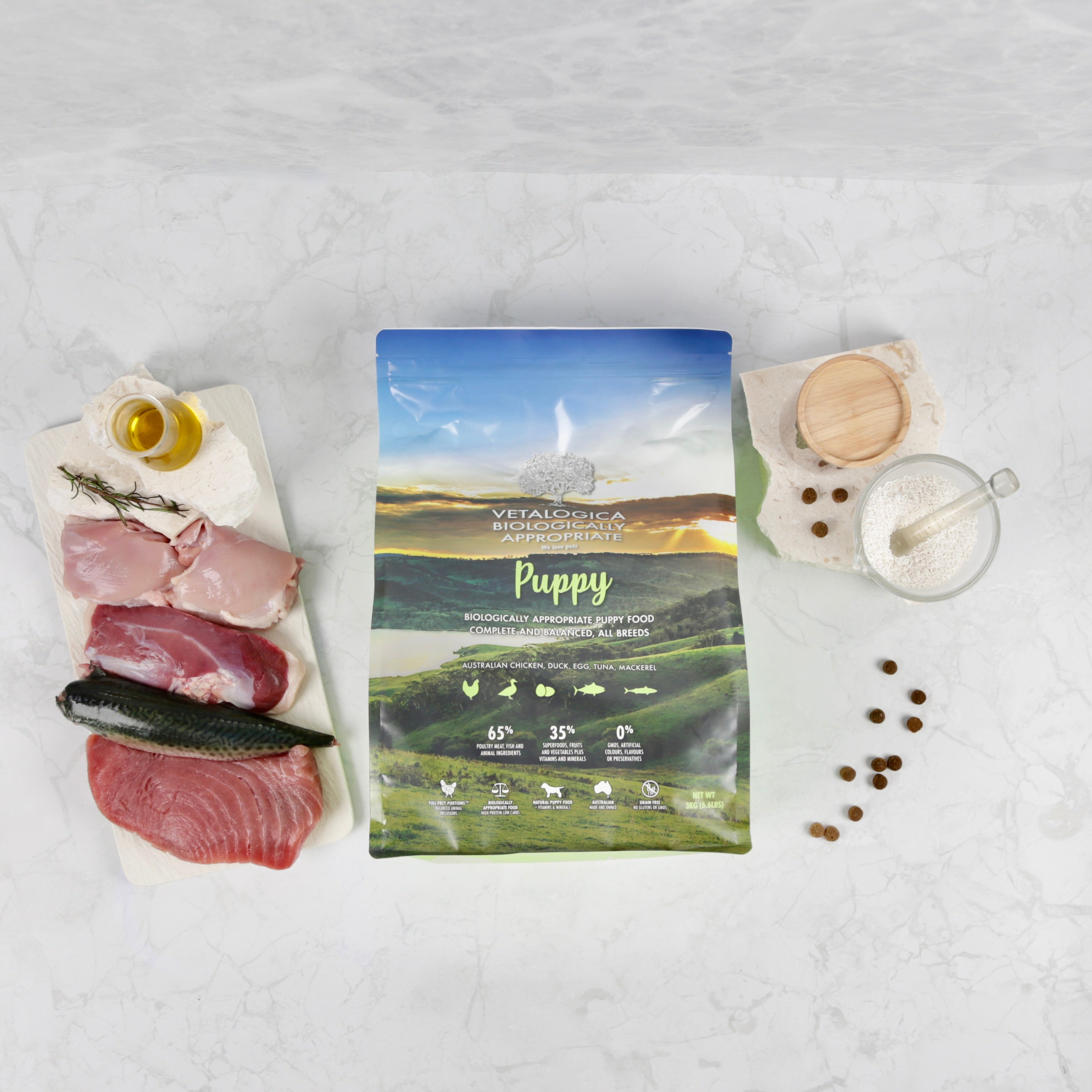 Buy Single Protein Super Premium Puppy Food Online Australia | Vetalogica